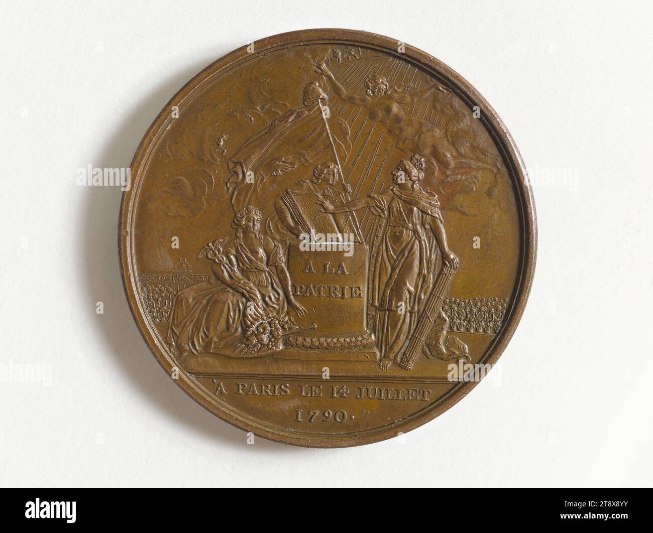 Confederation of the French', July 14, 1790, Gatteaux, Nicolas Marie ...