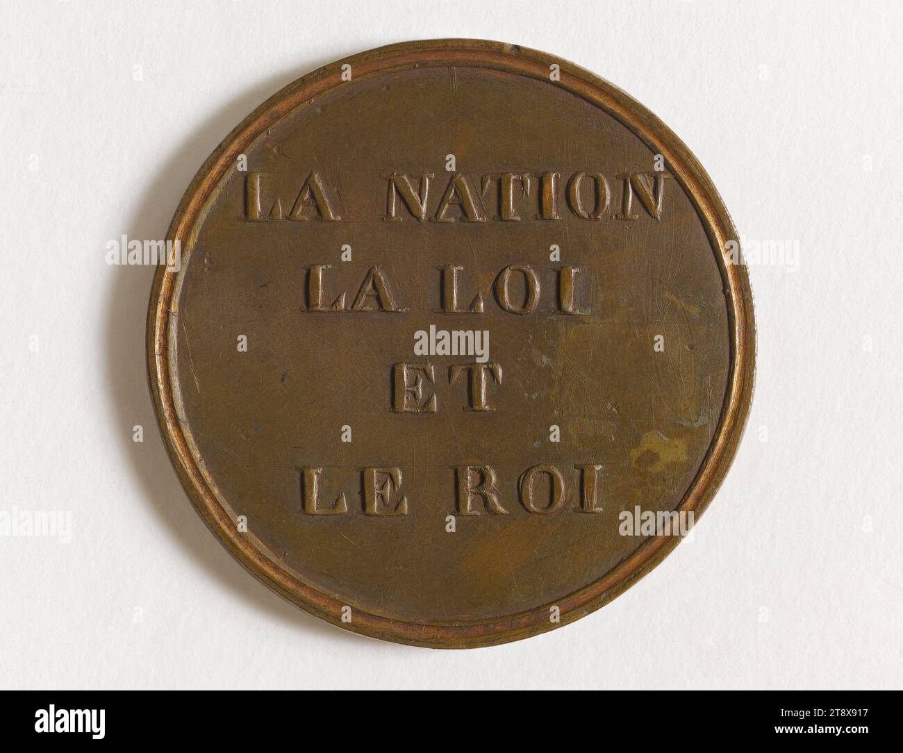 Insignia of function of civil commissioners, 1790, Gatteaux, Nicolas ...