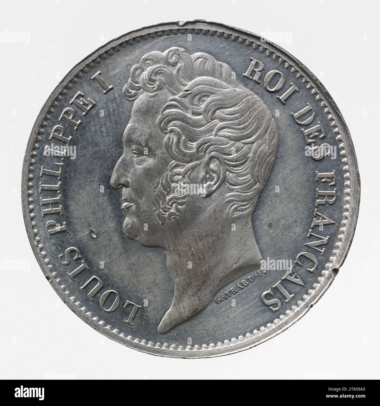Essay for Louis-Philippe's 100-franc coin, 1831, Gayrard, L., Engraver ...