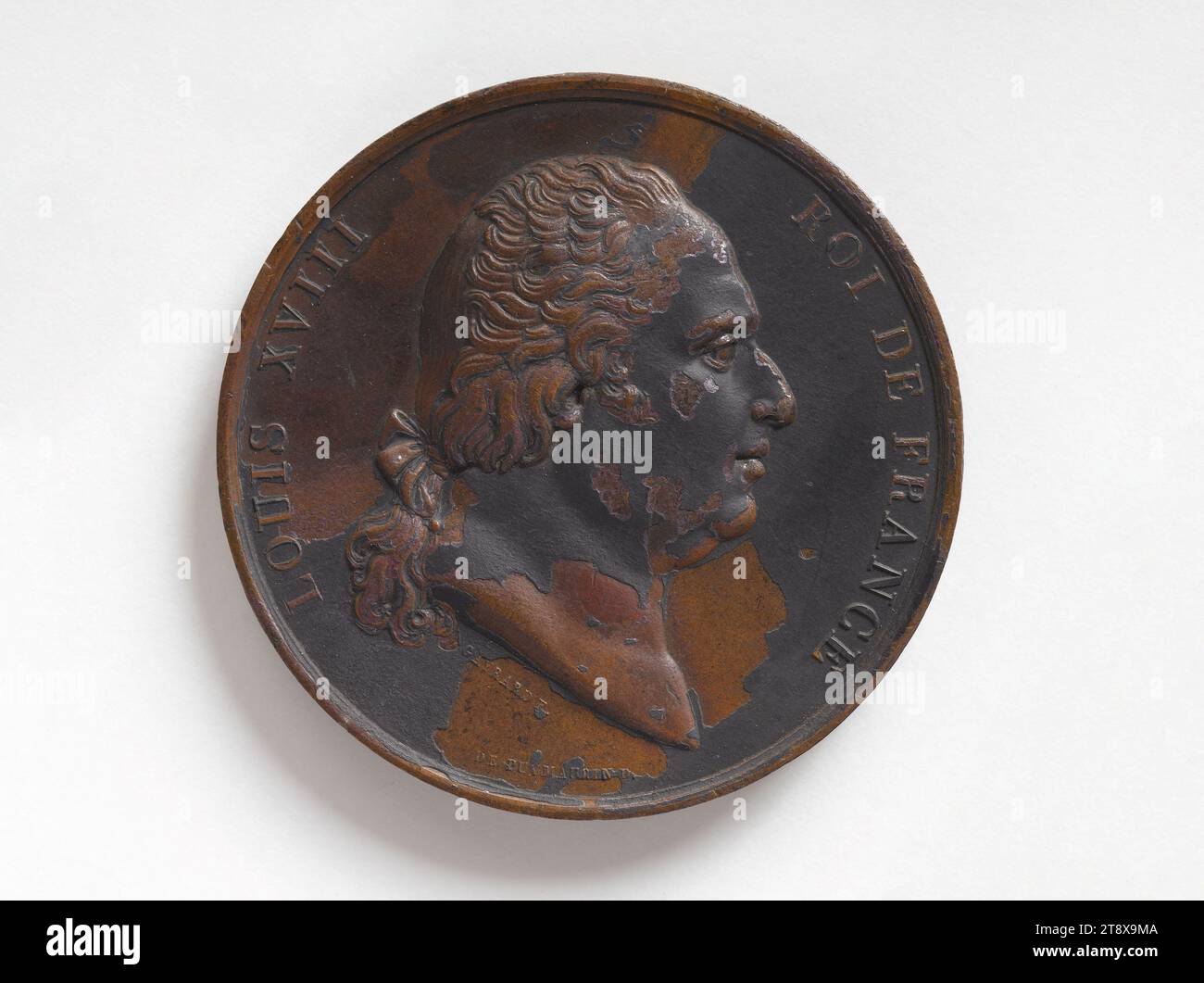 Laying of the first stone of Notre-Dame de Lorette, August 25, 1823 ...