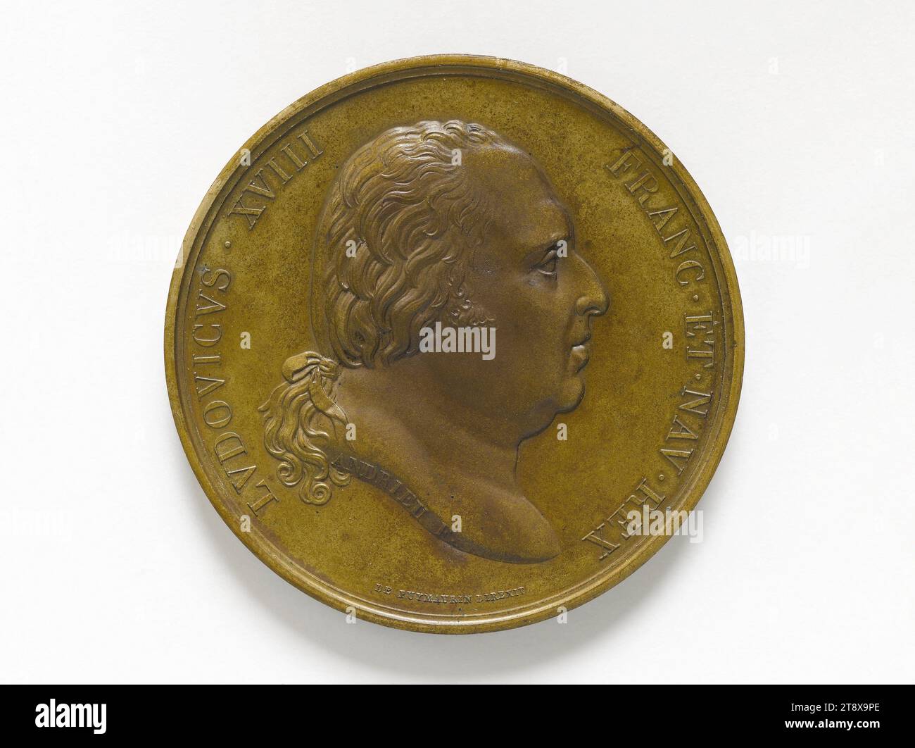 Equestrian statue of Louis XIV by Bosio, place des Victoires, 1822 ...