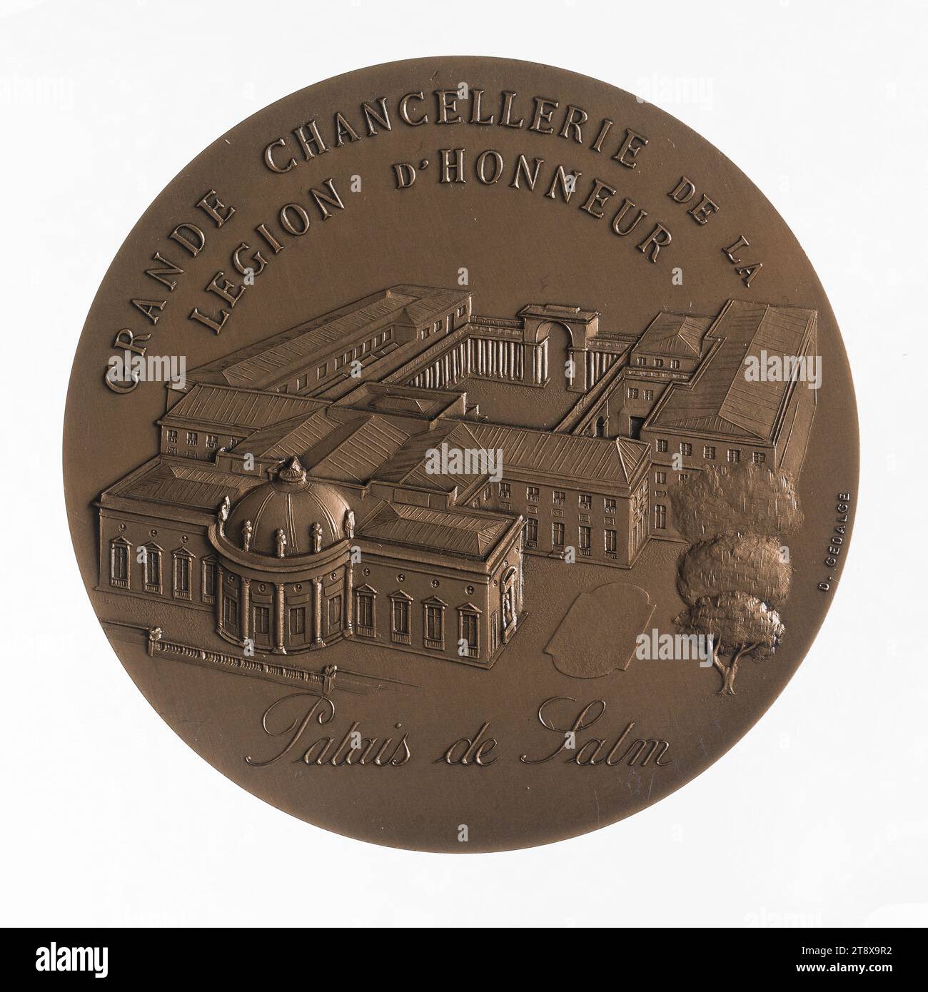 Grand Chancellery of the Legion of Honor, at the Palace of Salm, 20th ...