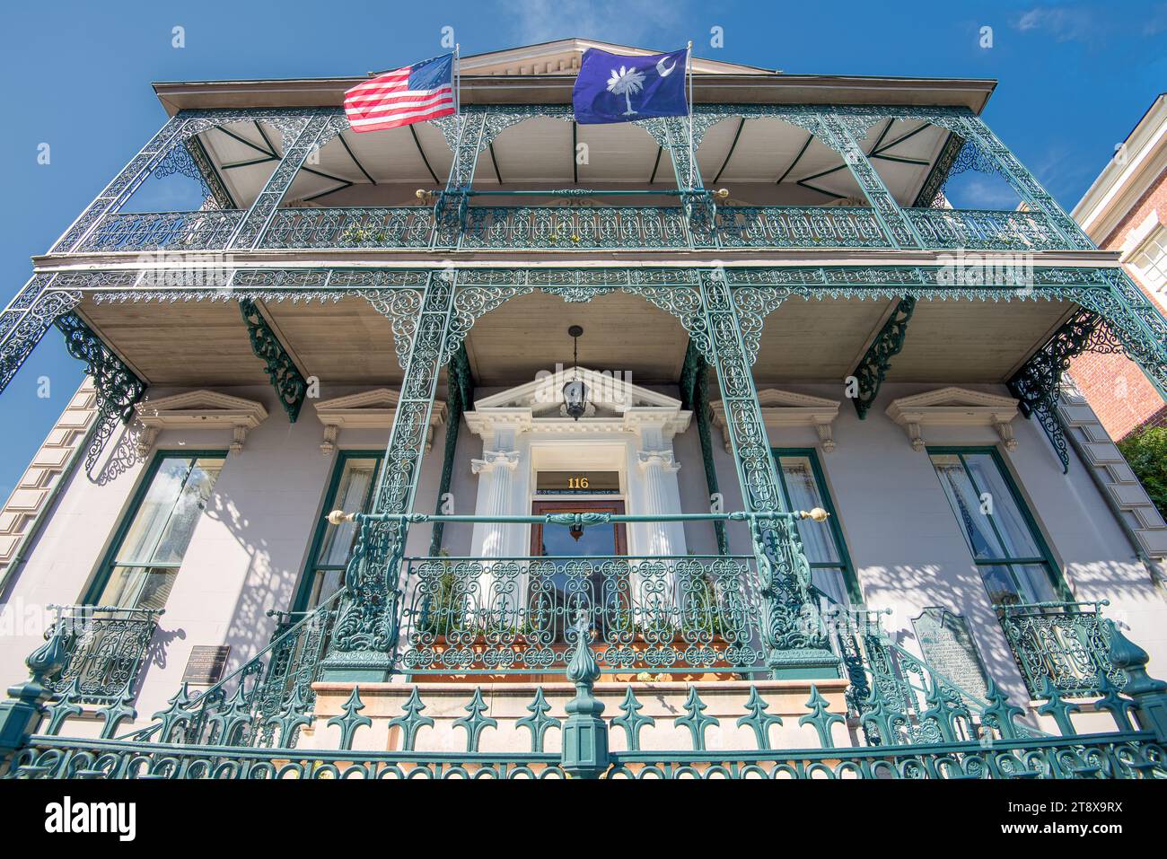 John Rutledge House completed in 1763 is an example of traditional ...