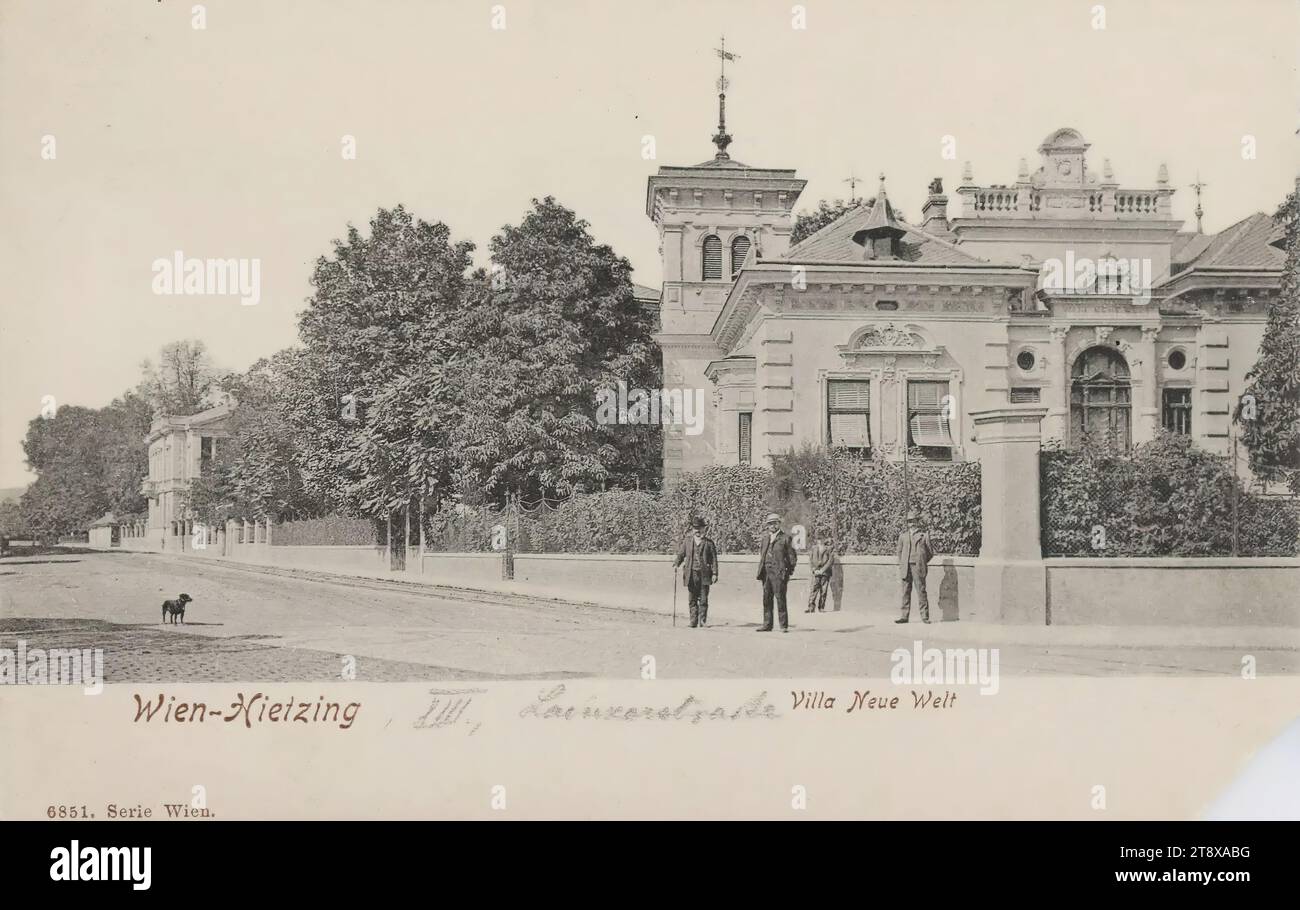Villa neue welt hi-res stock photography and images - Alamy