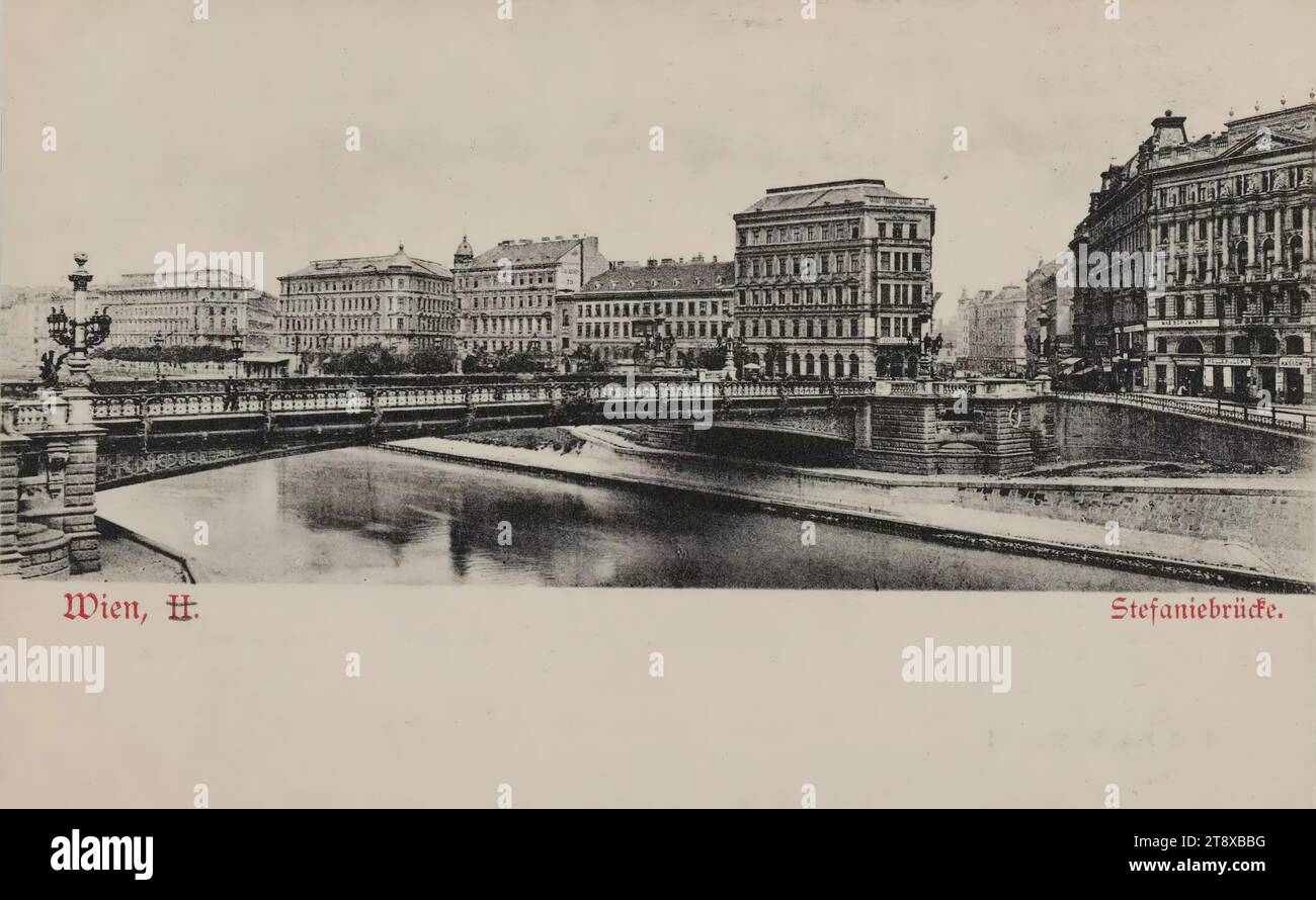 Danube Canal - Salztor Bridge (formerly Stephanie Bridge), picture ...