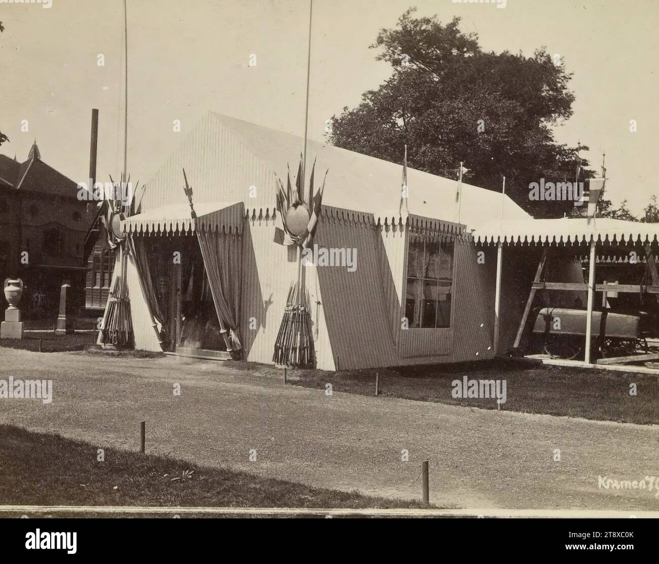 World's Fair 1873: Swedish Military Pavilion (No. 795), Oscar Kramer ...