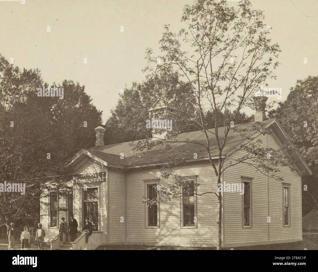 World's Fair 1873: American School House (no no.), Wiener Photographen ...