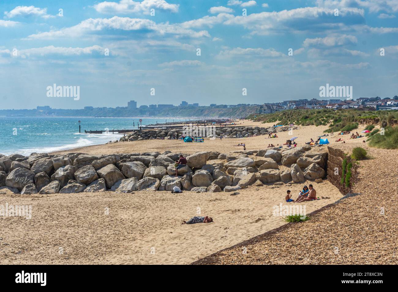 Rock groynes hi-res stock photography and images - Alamy