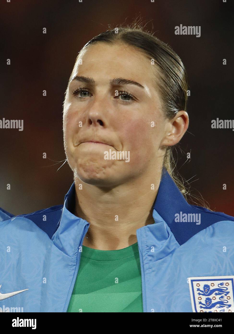 UTRECHT - England women goalkeeper Mary Earps during the UEFA Nations ...