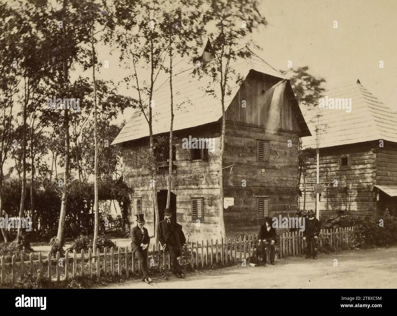 World's Fair 1873: Croatian farmhouse (No. 1541), György (Johann Justus ...