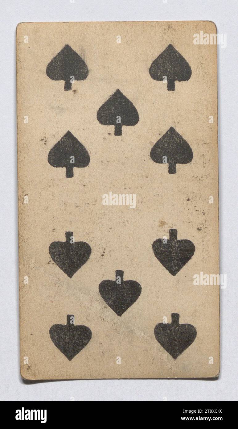 Tarock game, tw. with 'Viennese types', 'folk life' depictions - Ten ...