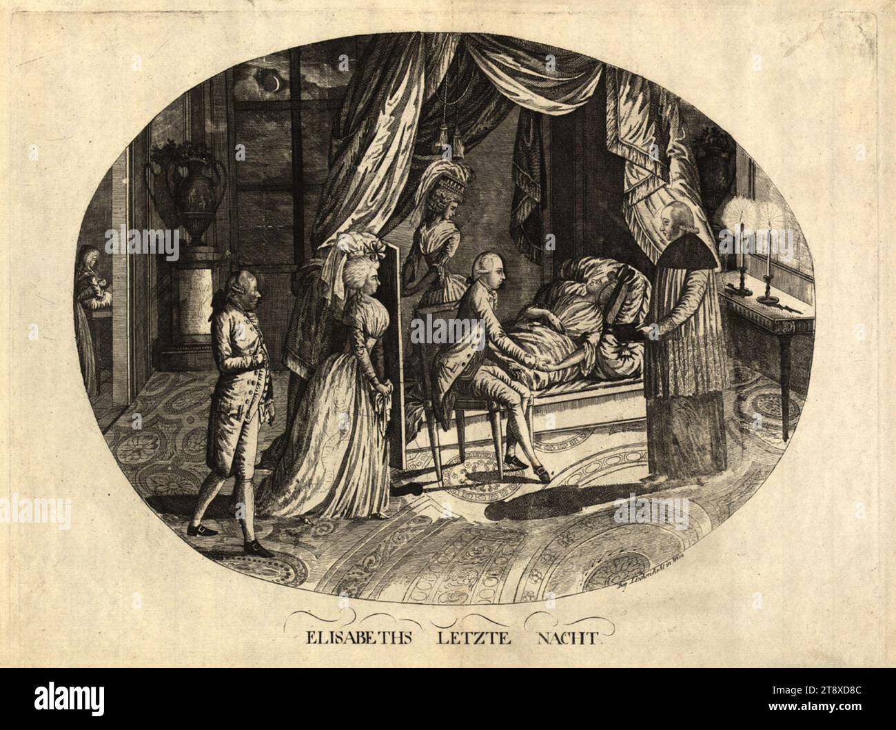 Elisabeth's last night' (death of Archduchess Elisabeth, 1st wife of ...