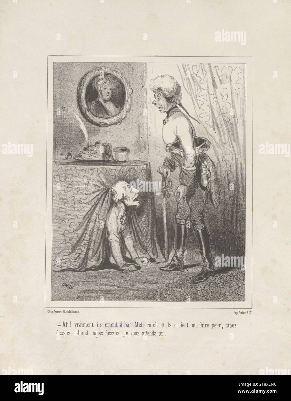 Ah vraiment ils crient a bas metternich hi-res stock photography and ...