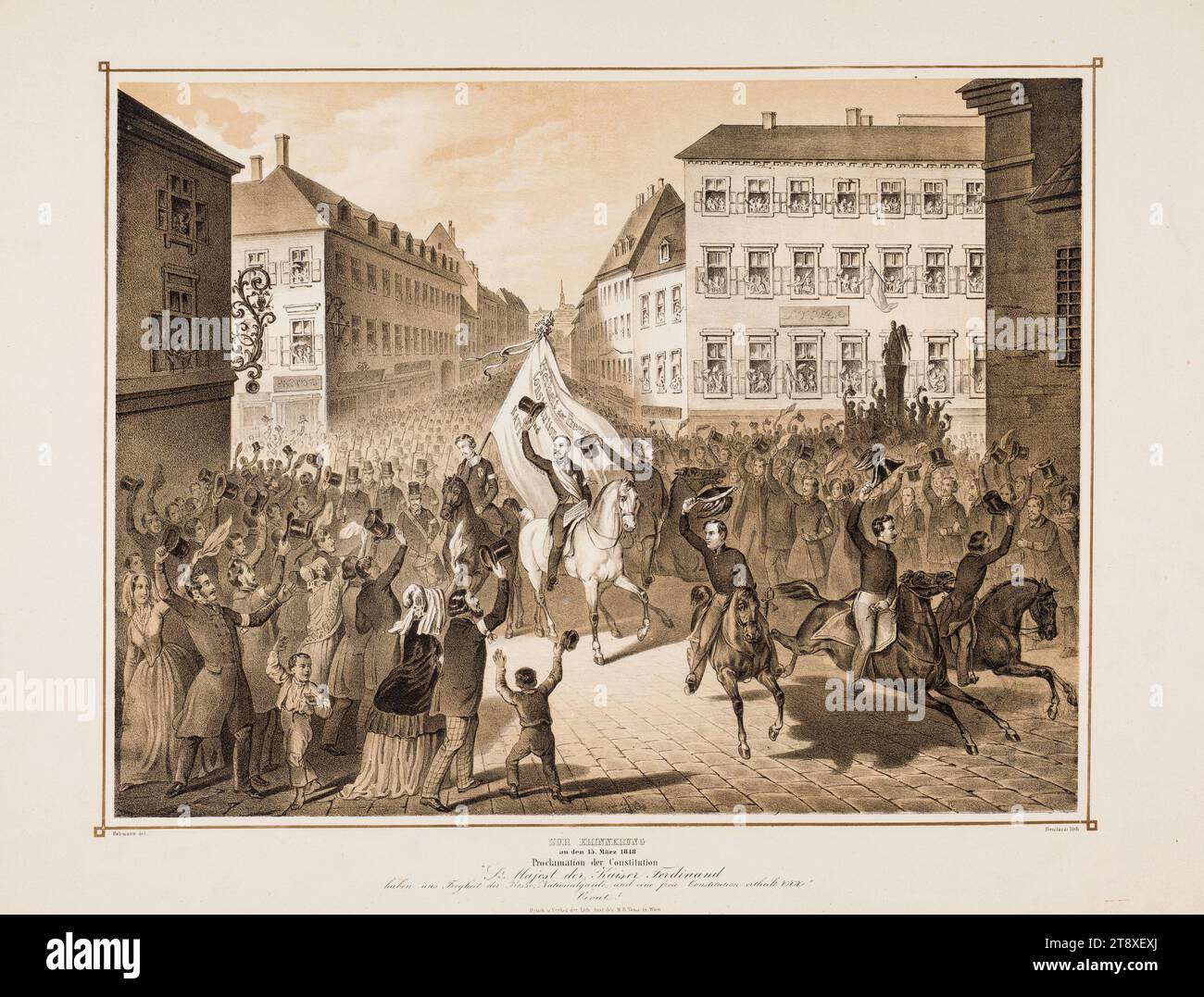 TO REMEMBER, on 15. March 1848, Proclamation of the Constitution ...