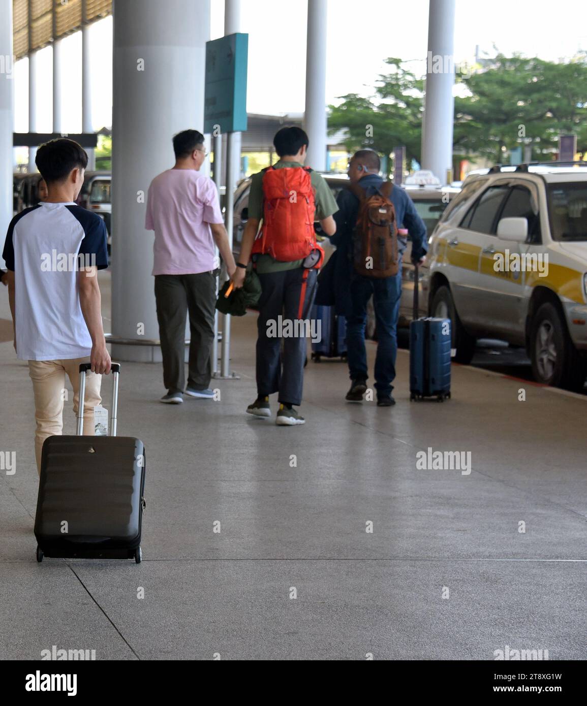 Arriving at Phnom Penh Airport, 21st November, 2023, Cambodia's main airport. Both departure and ...
