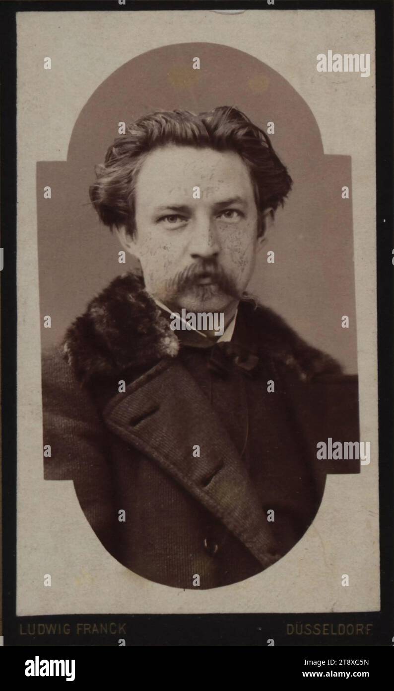 Carl (Karl) Gehrts (1853 - 1898), painter, Ludwig Franck, photo studio ...