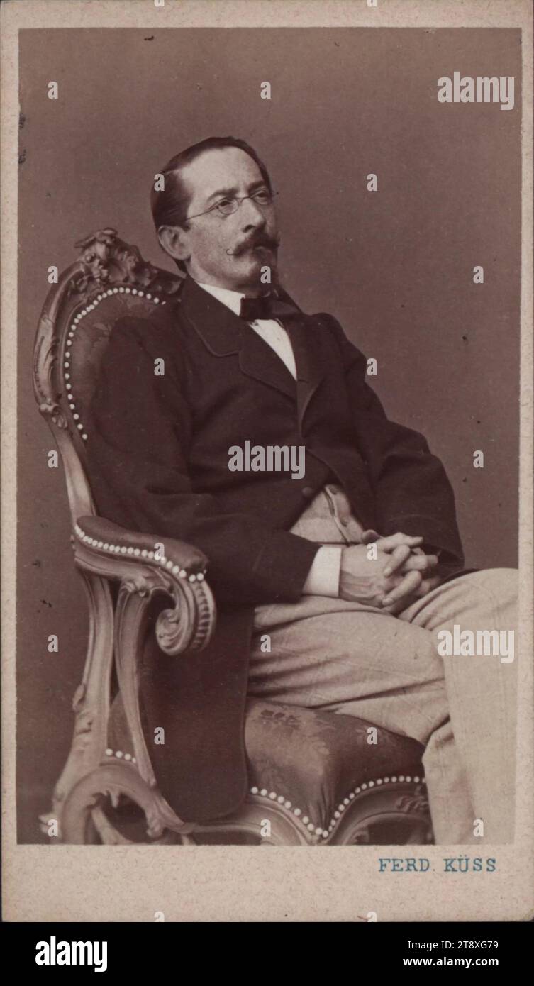 Karl Geiger (1822 - 1905), painter, Ferdinand Küss (1800-1886 ...