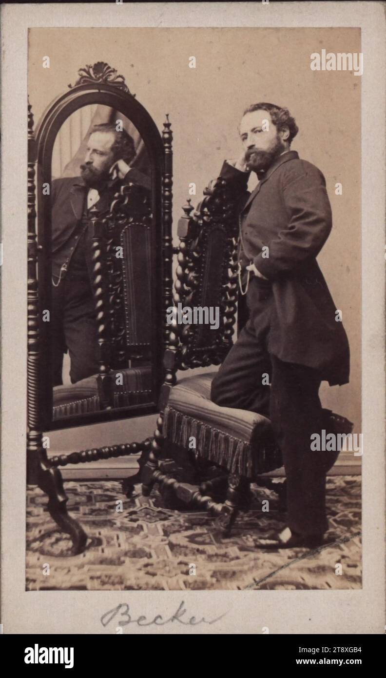 Karl Becker (1820 - 1900), painter, Unknown, Photographer, Date around ...