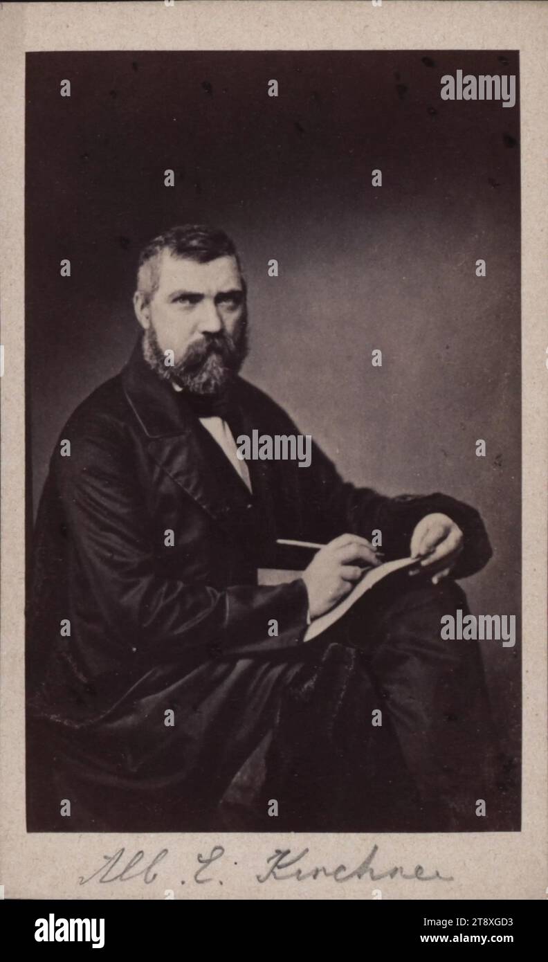 Albert Emil Kirchner (1813 - 1885), architectural and landscape painter ...