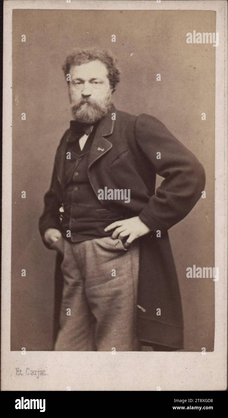 Jean Louis Hamon (1821-1874), painter, Étienne Carjat (1828-1906 ...