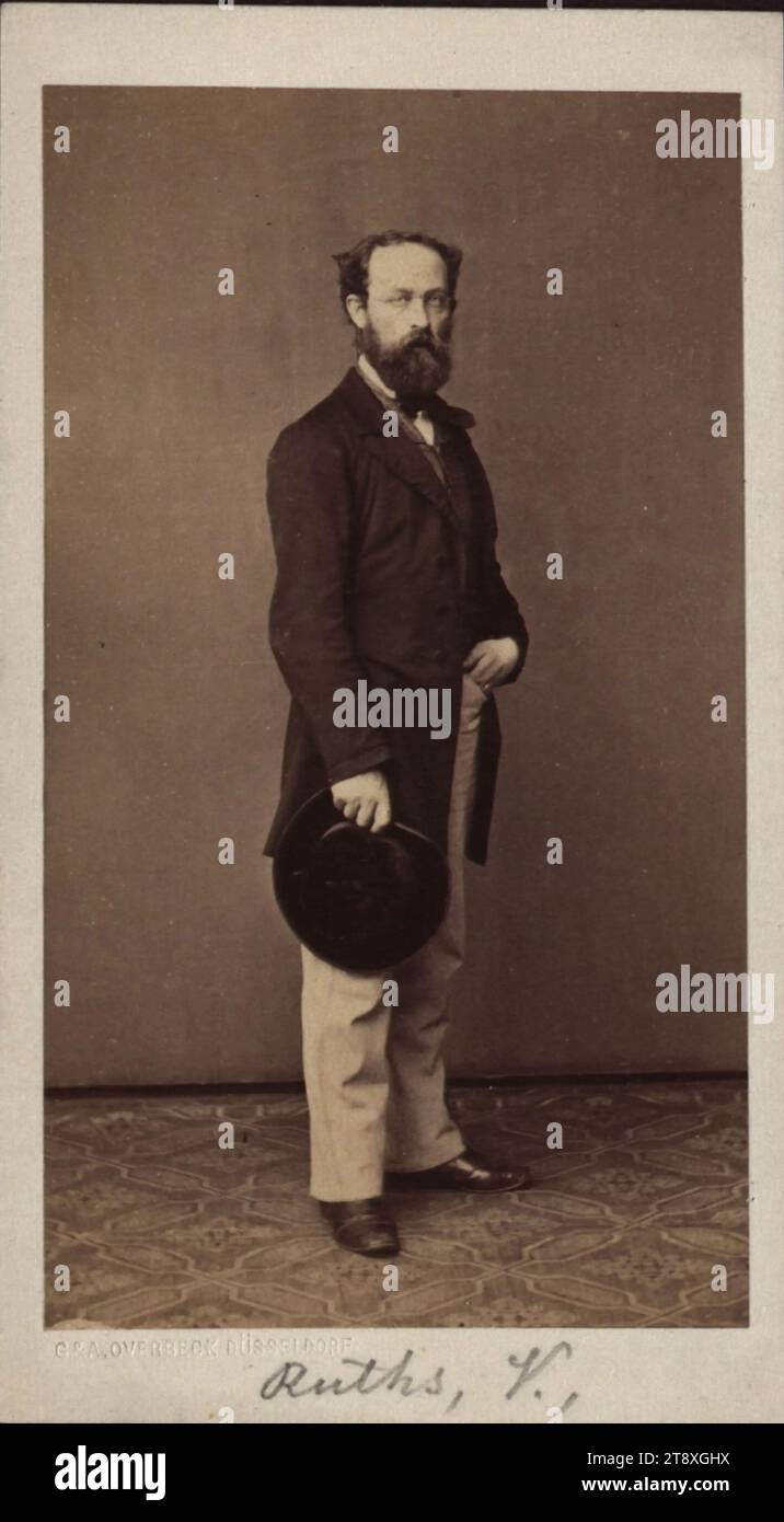 Valentin Ruths (1825-1905), painter, G. & A. Overbeck, Photographer ...