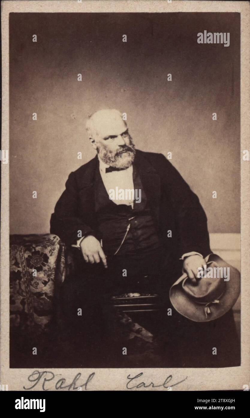 Karl Rahl (1812-1865), painter, Franz Seraph Hanfstaengl (Hanfstängl ...