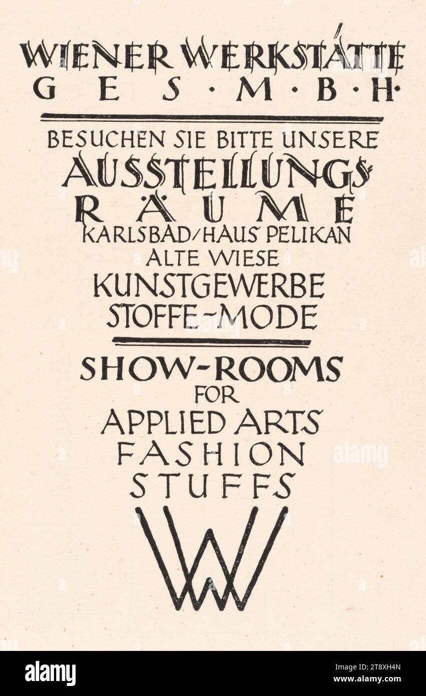 Advertising card of the workshop for the office in Karlovy Vary ...