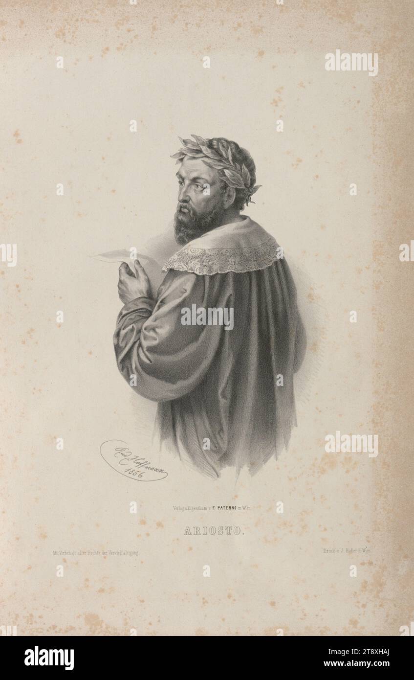 Ariosto, Rudolf Hoffmann, lithographer, Joh. Haller, Printer, F ...