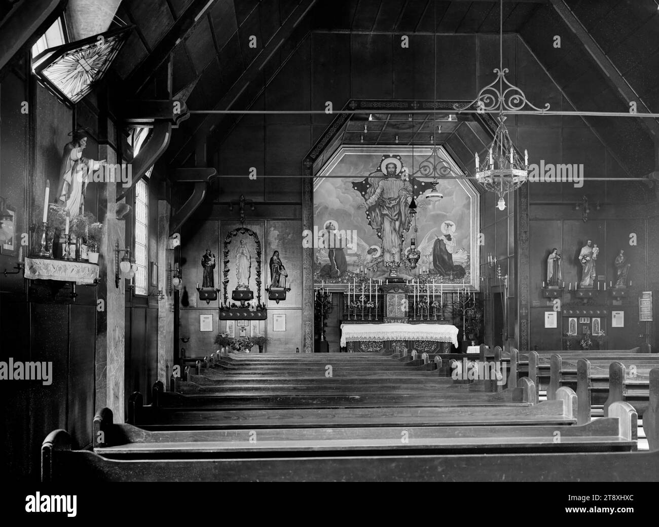 Parish church to the holy Redeemer at the Schüttel (2., Böcklinstraße ...