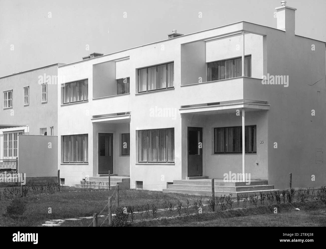 Werkbundsiedlung, house 35 and 36 (13th, Veitingerg. 107-109), Martin ...
