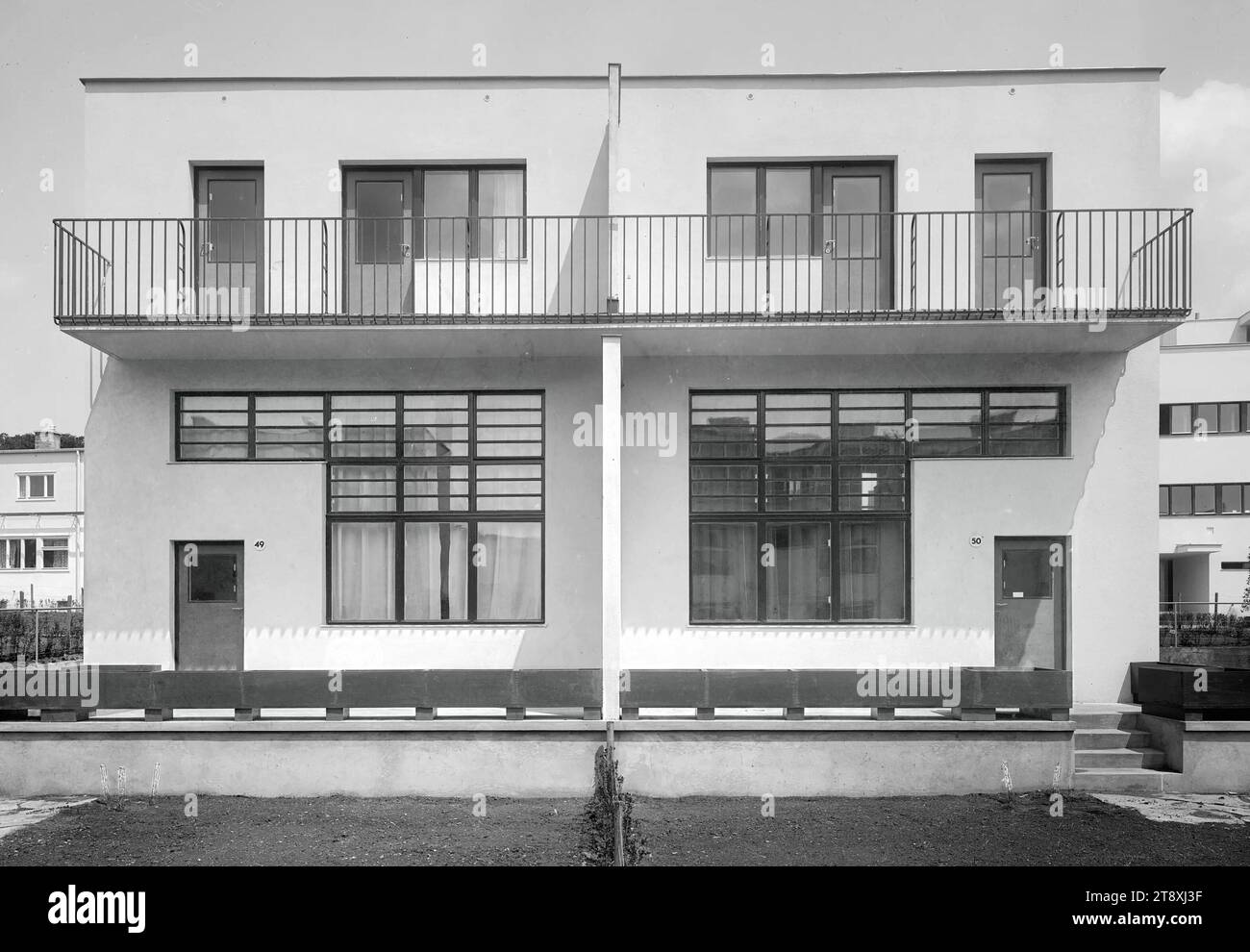 Werkbundsiedlung, house 49 and 50 (13th, Woinovichgasse 13-15), Martin ...