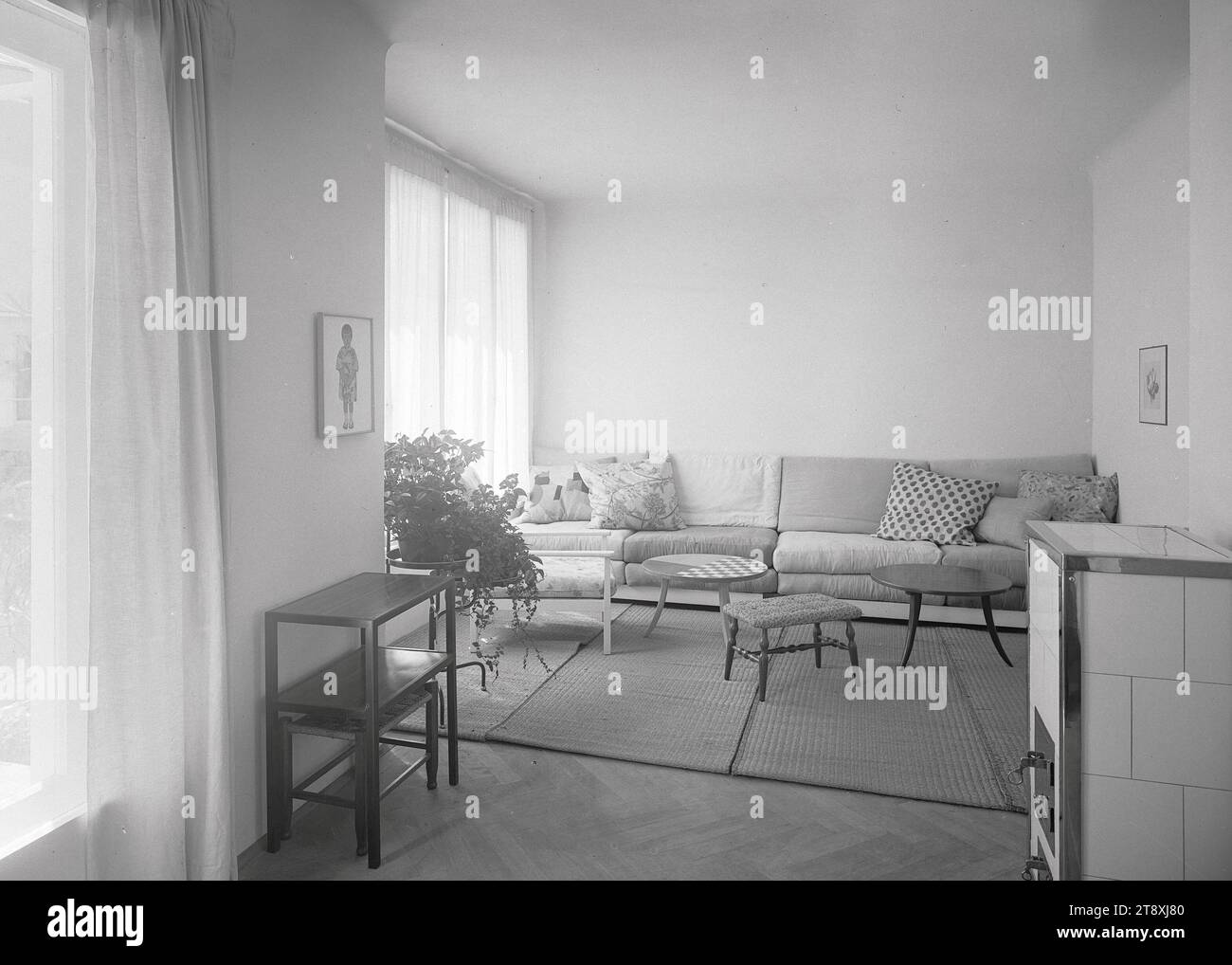 Werkbundsiedlung, house 31 (13th, Veitingergasse 99), living room ...