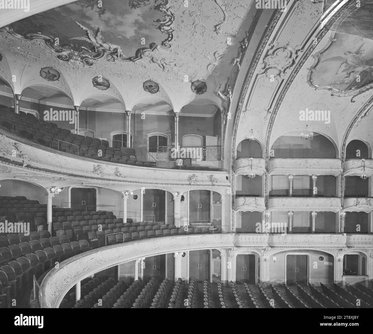 Volkstheater (7th, Neustiftgasse 1), auditorium, Martin Gerlach jun ...