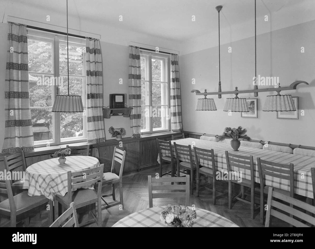 Kindergarten school (?), dining room, Martin Gerlach jun. (1879-1944 ...