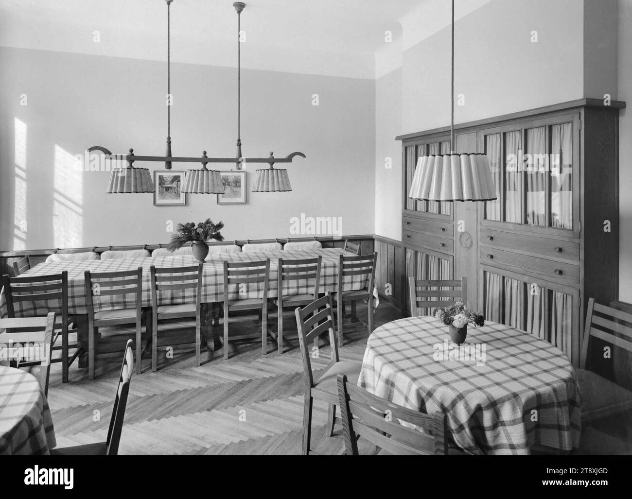 Kindergärtnerinnenschule (?), dining room, Martin Gerlach jun. (1879 ...