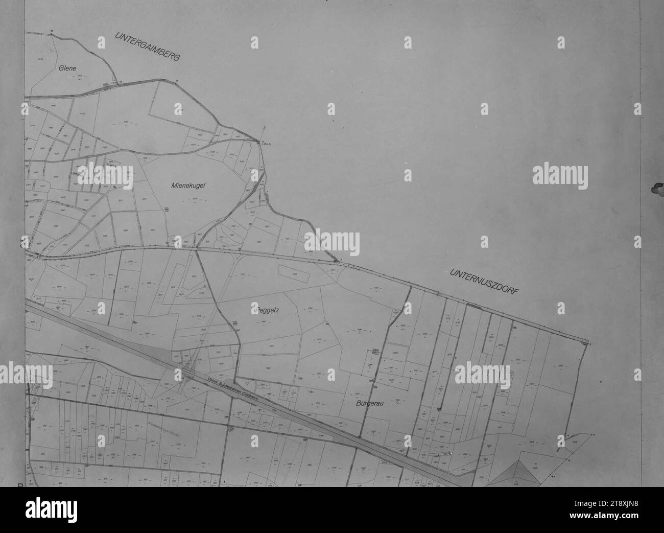 Cadastral plan of Lienz (East Tyrol), Martin Gerlach jun. (1879-1944 ...