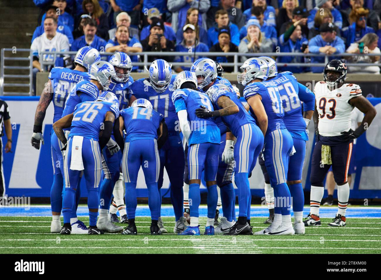 during an NFL football game at Ford Field in Detroit, Sunday, Nov. 19 ... during an NFL football game at Ford Field in Detroit, Sunday, Nov. 19 ...