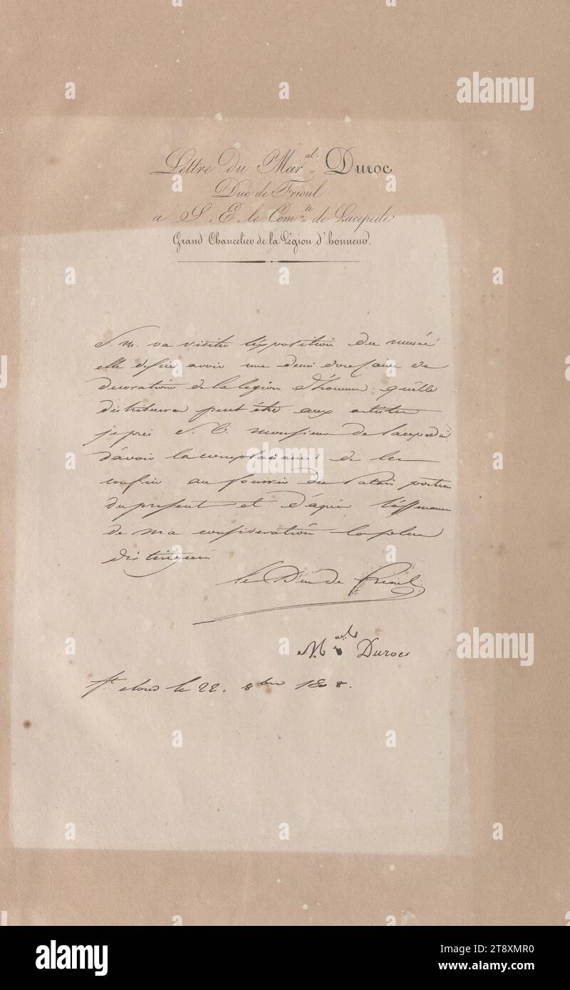 Lettre du maral hi-res stock photography and images - Alamy