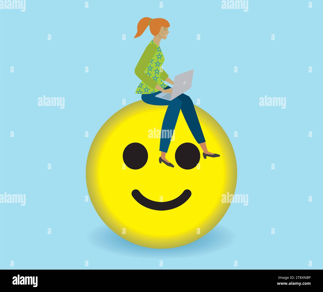 Smiley student Stock Vector Images - Alamy