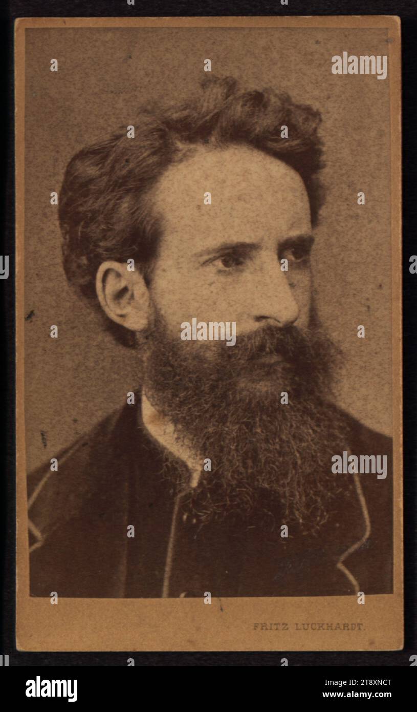 Hans Makart (1840-1884), painter, Fritz Luckhardt (1843-1894 ...