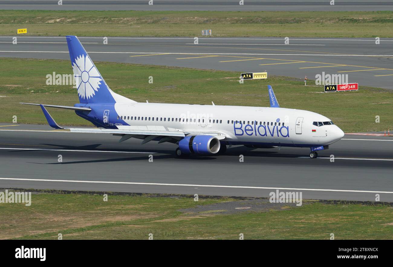 ISTANBUL, TURKIYE - OCTOBER 01, 2022: Belavia Boeing 737-8ZM (61423 ...