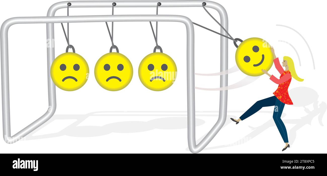 Put away no smileys with a smile. Isolated. Vector illustration Stock ...