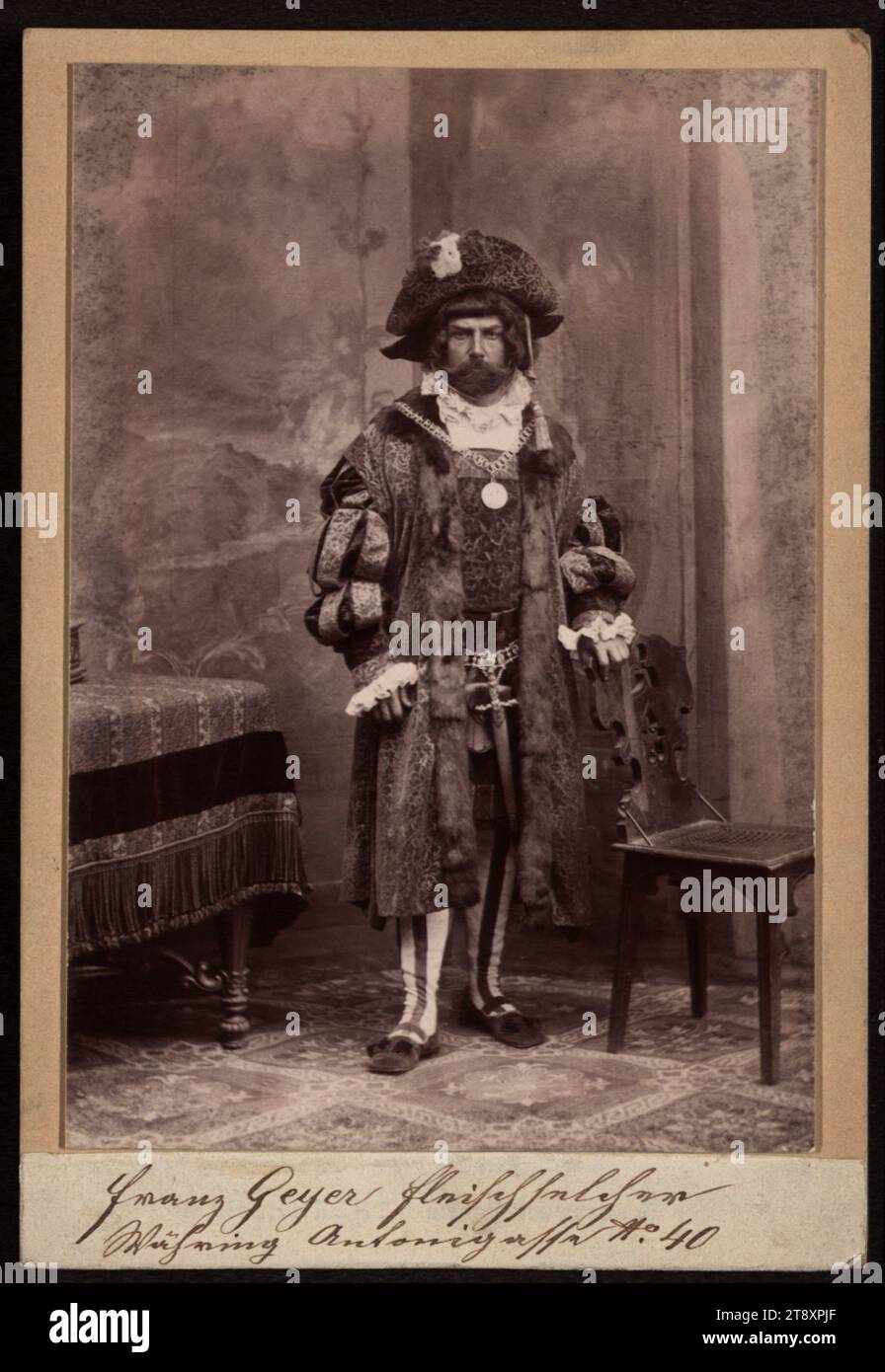 Franz Geyer, Fleischselcher beim Makartfestzug 1879, Carl (Karl ...