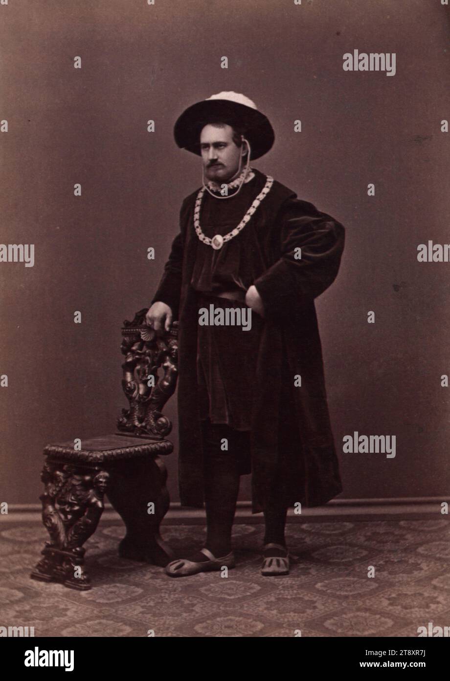 Johann Rosek, at the Makartfest procession 1879, Unknown, Photographer ...