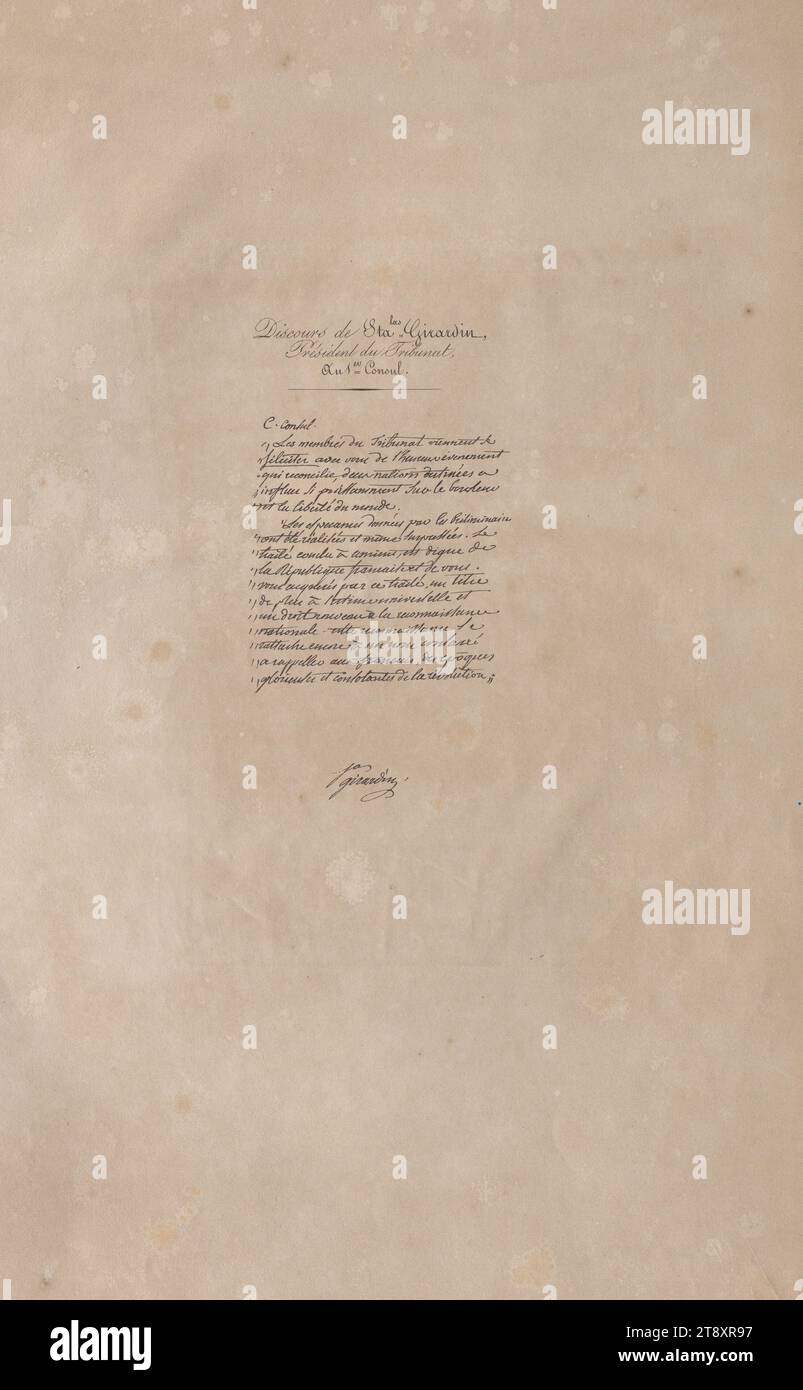 President du tribunal hi-res stock photography and images - Alamy