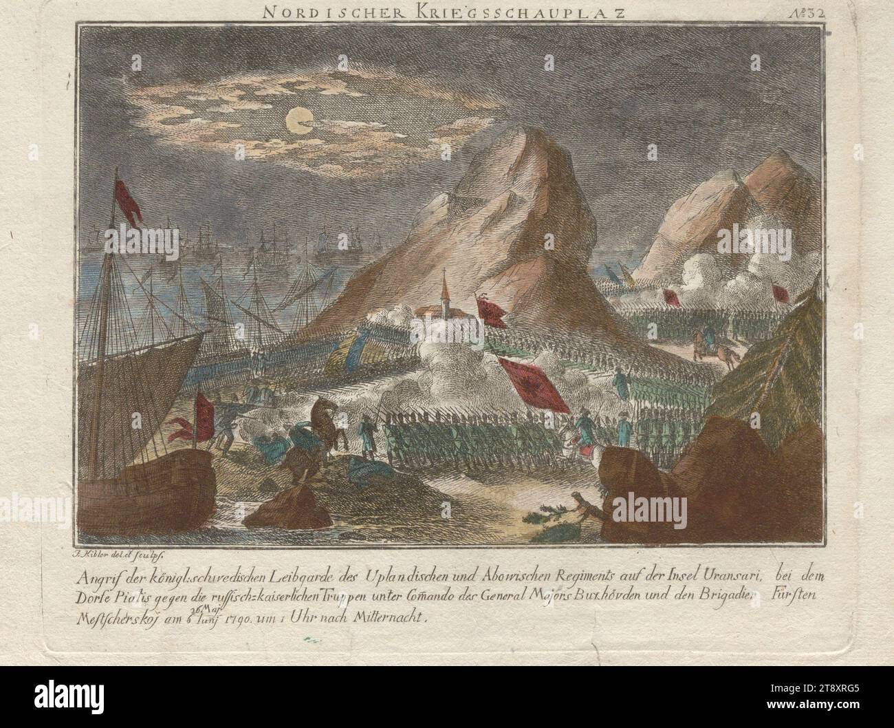 No. 32 of the series 'Nordic Theater of War': Unification of the two ...