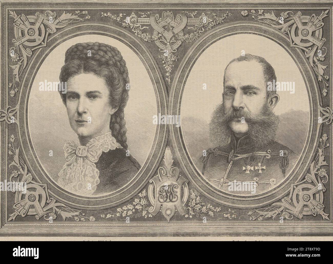 Emperor franz joseph empress elisabeth hi-res stock photography and ...