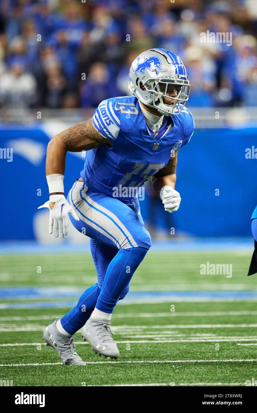 Detroit Lions running back Craig Reynolds (13) runs a route against the ...