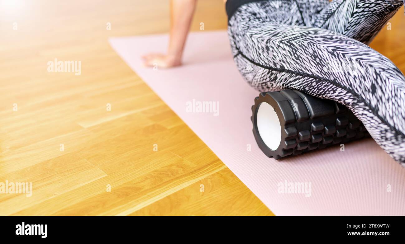 Reducing muscle pain after hard sports training. Warm up and cool down ...