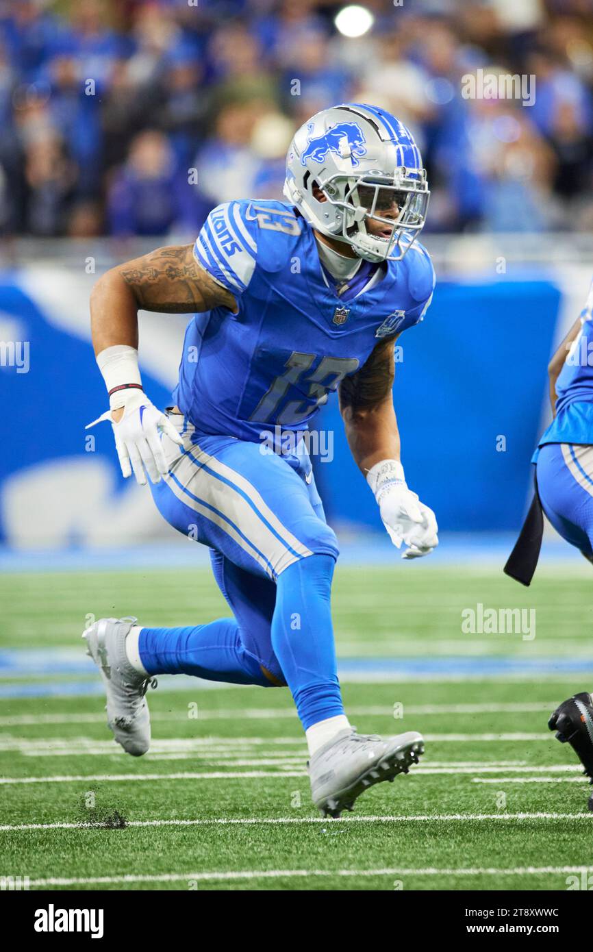 Detroit Lions running back Craig Reynolds (13) runs a route against the ...